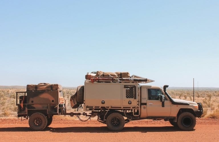 Toyota Landcruiser 79 Series - built to tour